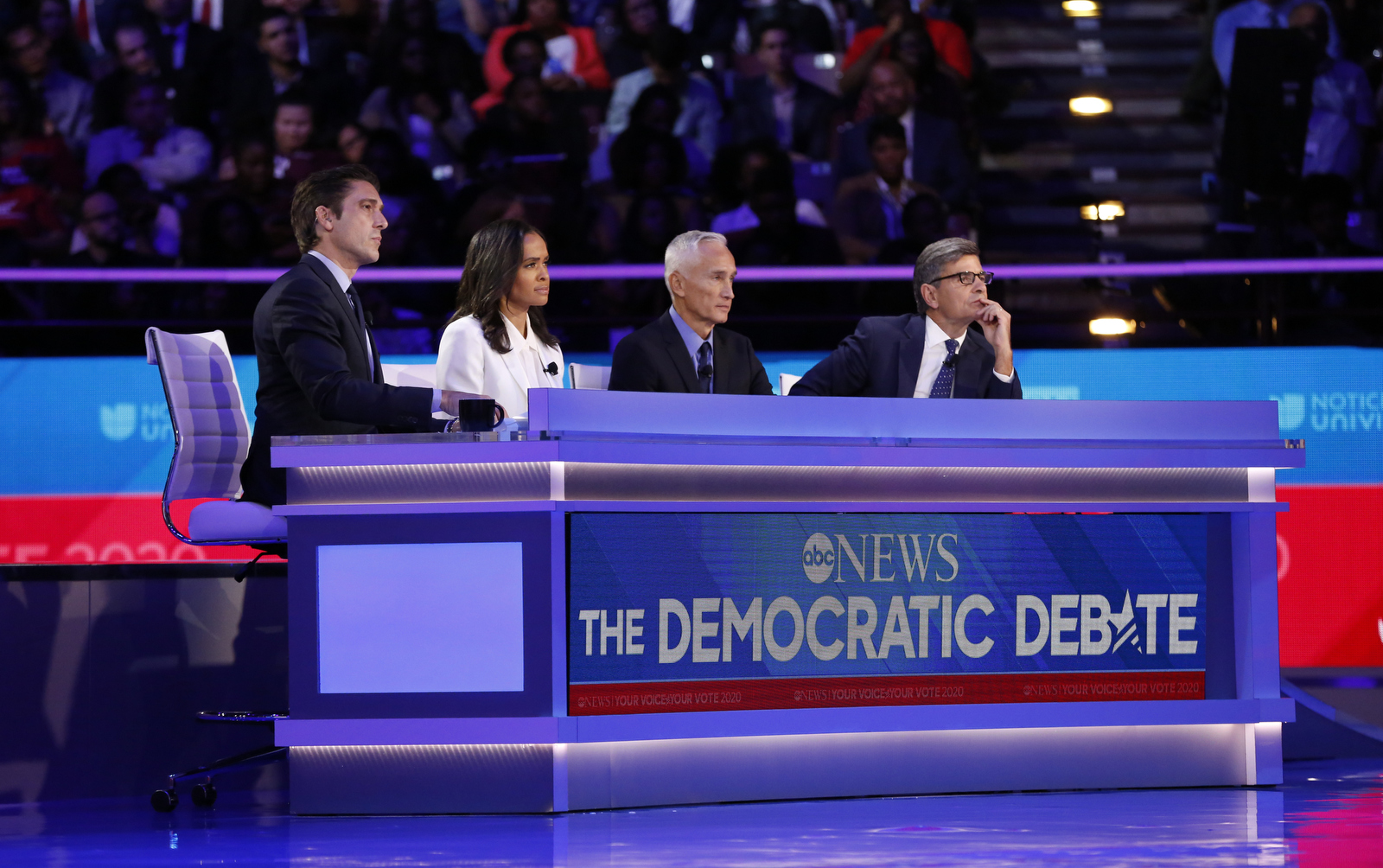 Abc News Democratic Debate Broadcast Set Design Gallery
