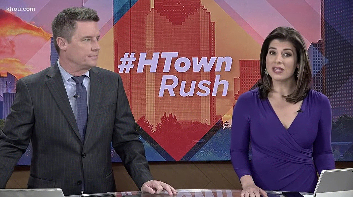 KHOU Broadcast Set Design Gallery