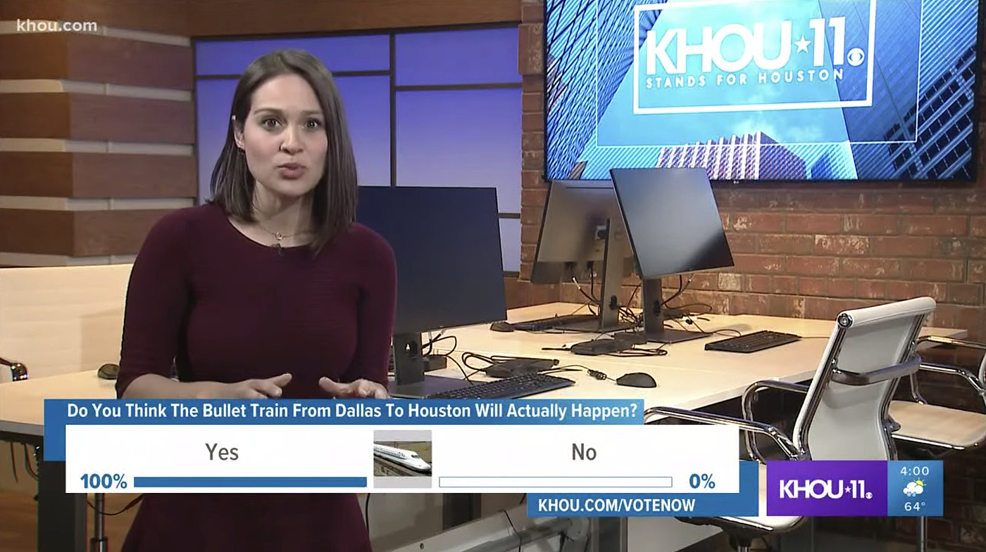 KHOU Broadcast Set Design Gallery