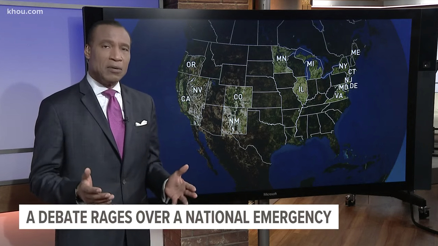 KHOU Broadcast Set Design Gallery