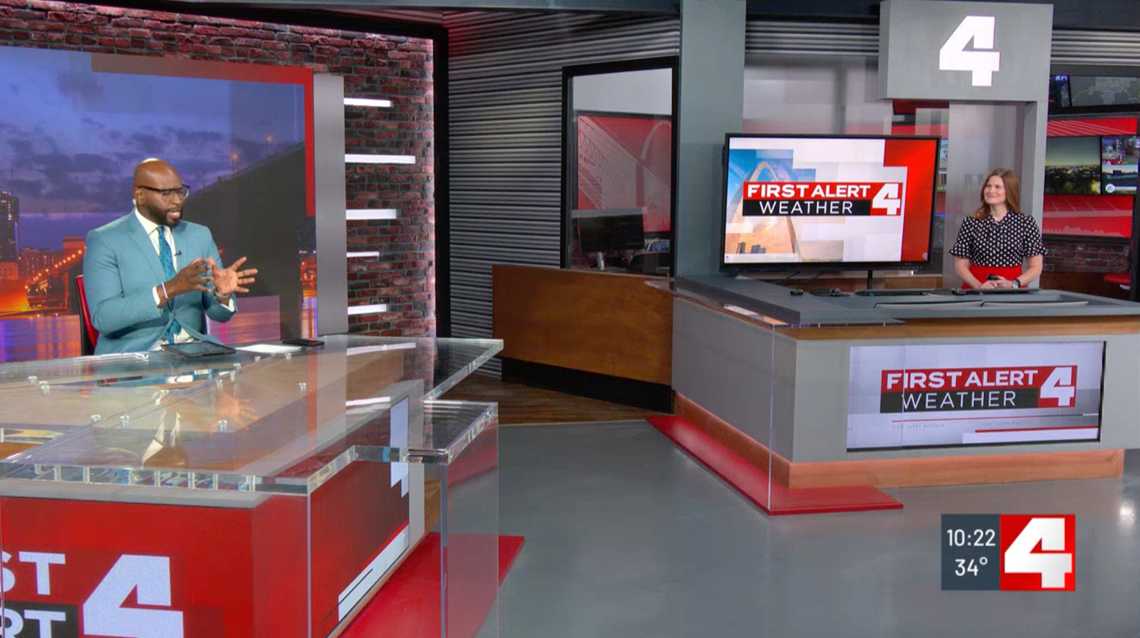 KMOV - First Alert 4 - Broadcast Studio Design Gallery