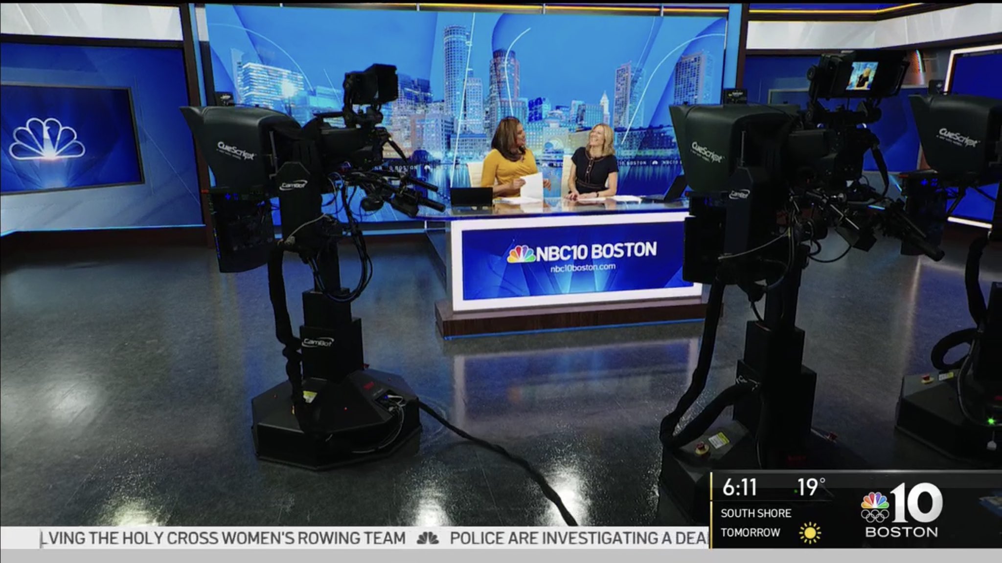 NBC 10 Boston - WBTS - Broadcast Set Design Gallery