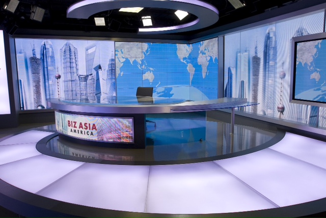 CCTV Washington, D.C. Broadcast Set Design Gallery