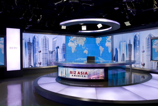 CCTV Washington, D.C. Broadcast Set Design Gallery