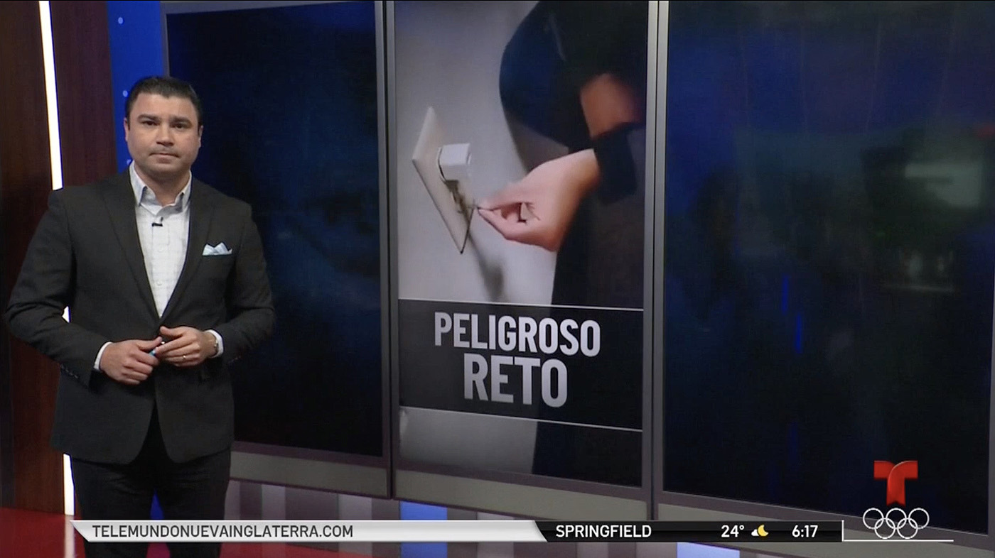 Telemundo Nueva Inglaterra (WNEU) Broadcast Set Design Gallery