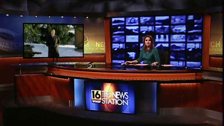 WNEP-TV unveils new home - NewscastStudio