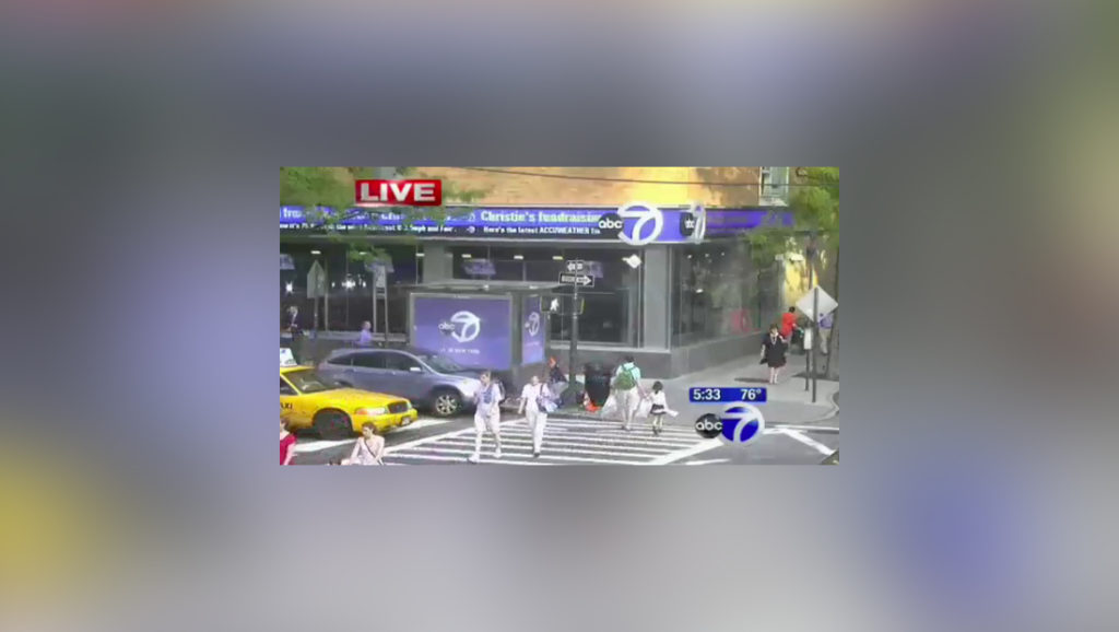 WABC-TV debuts new streetside studio - NewscastStudio