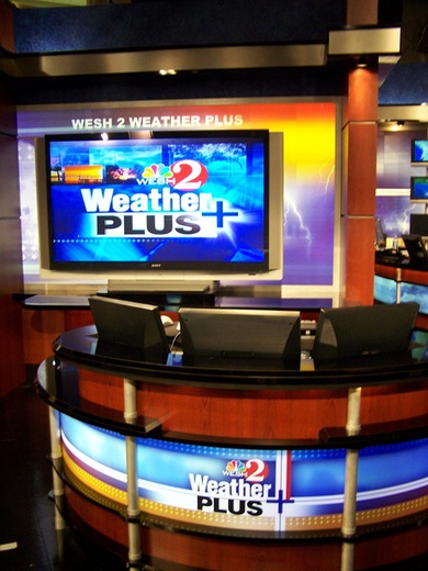 WESH-TV Broadcast Set Design Gallery