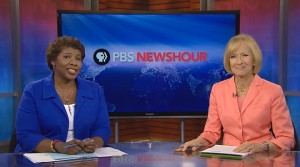 'NewsHour' updates set, changes anchor format - NewscastStudio