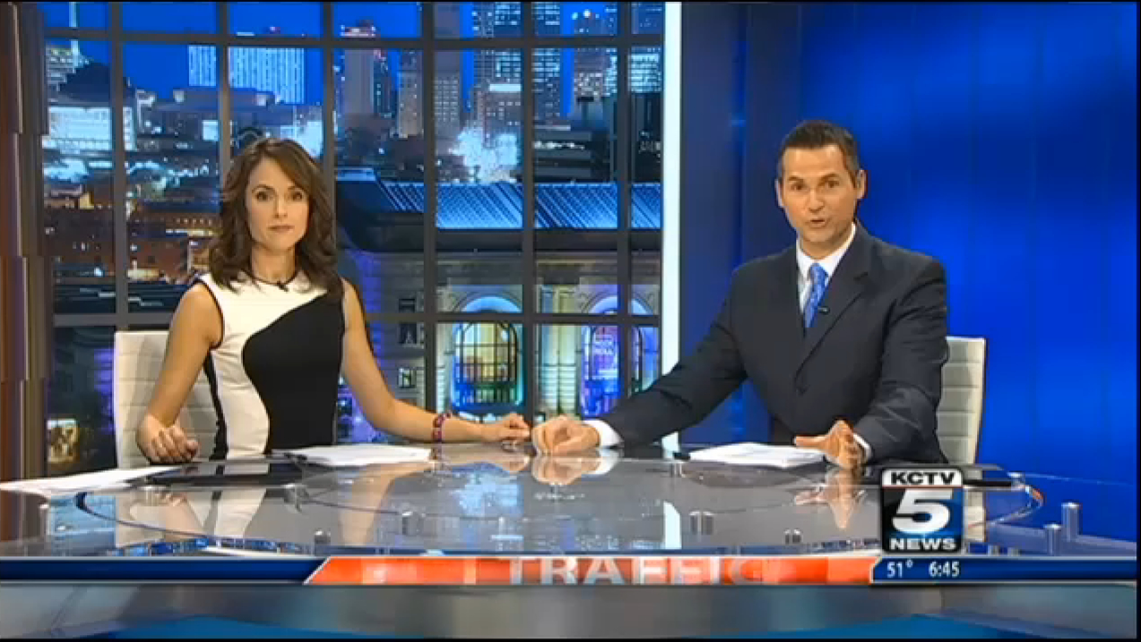 KCTV-TV Broadcast Set Design Gallery