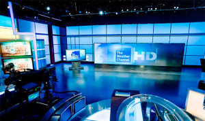 Weather Channel begins work on new set - NewscastStudio