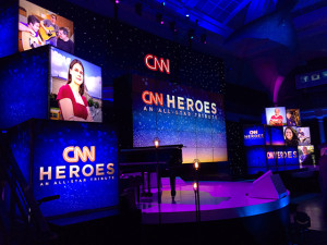 CNN honors heroes with environment designed by Clickspring - NewscastStudio