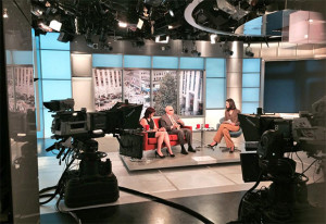 MSNBC goes informal for Shift set design - NewscastStudio