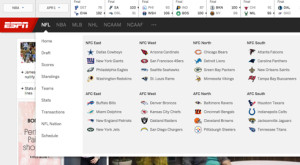 ESPN unveils new website - NewscastStudio