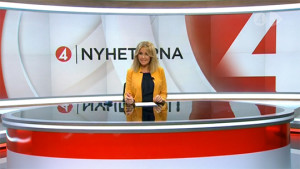 TV4 'Nyheterna' debuts new studio - NewscastStudio