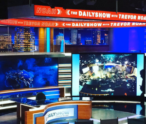 'Daily Show' gives peek of new set - NewscastStudio