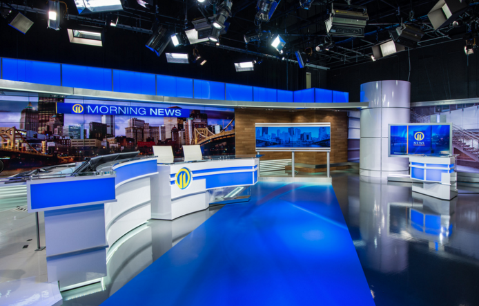 WPXI-TV Broadcast Set Design Gallery