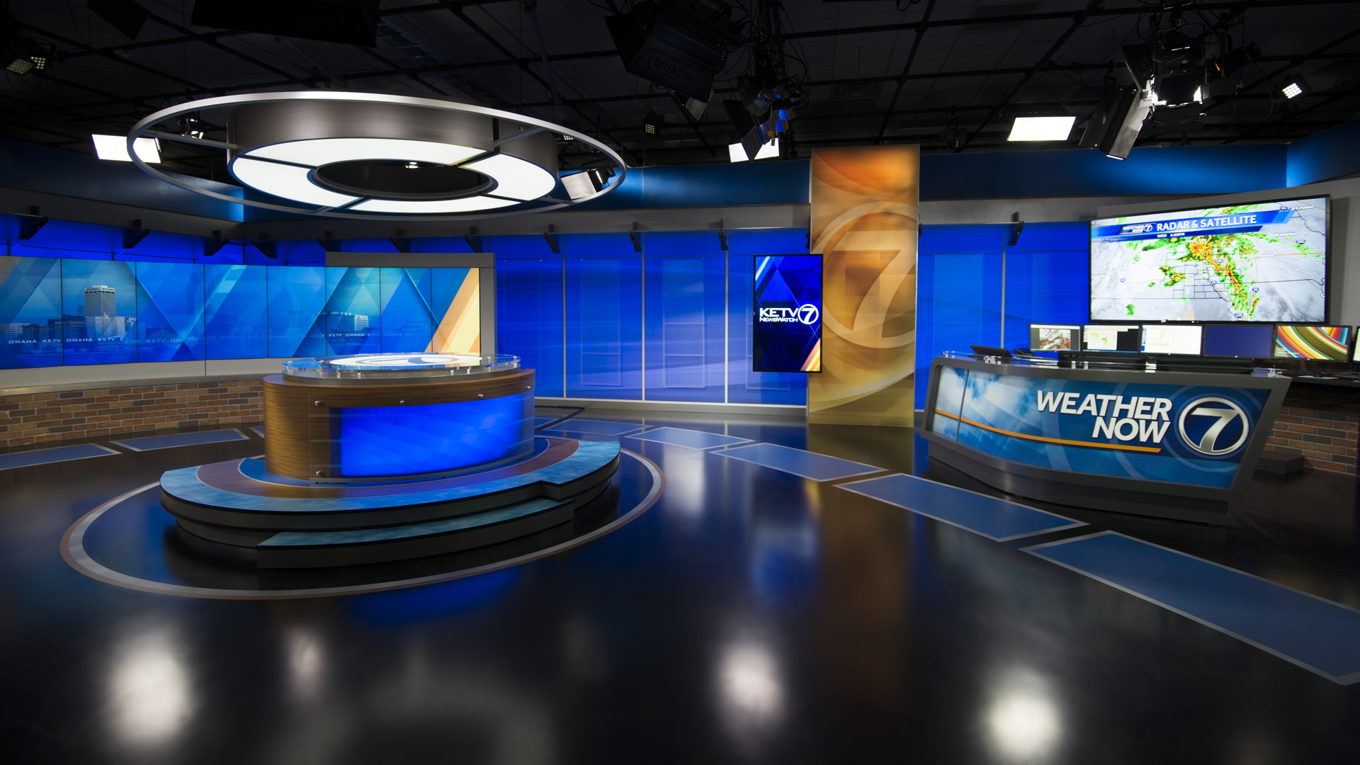 KETV-TV Broadcast Set Design Gallery