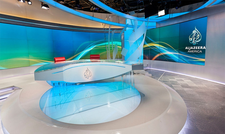 Looking back at Al Jazeera America's set design - NewscastStudio