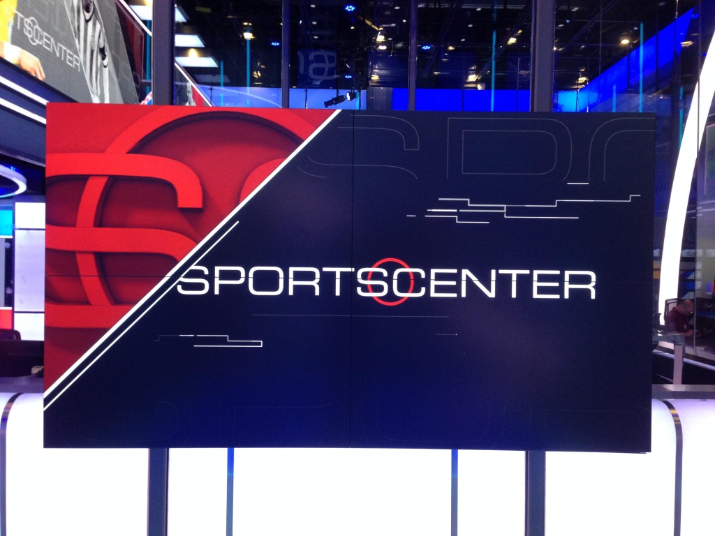 ESPN's 'SportsCenter' goes big with massive displays - NewscastStudio