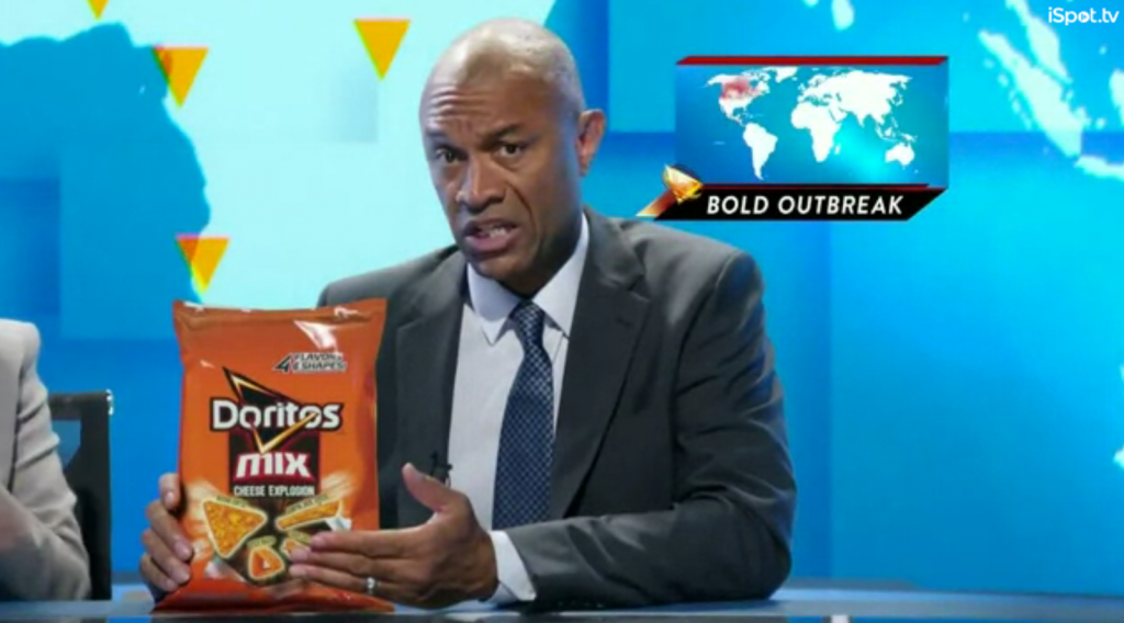Doritos goes 'boldly' triangular in news-inspired commercial ...