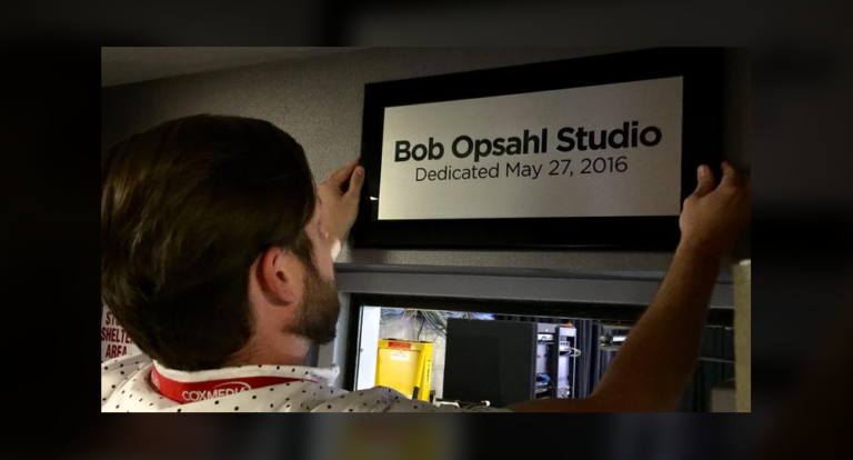 Orlando station names studio for retired anchor Bob Opsahl