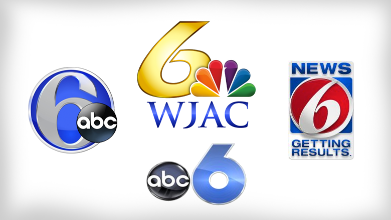Six one way, half dozen another: Notable Channel 6 logos - NewscastStudio