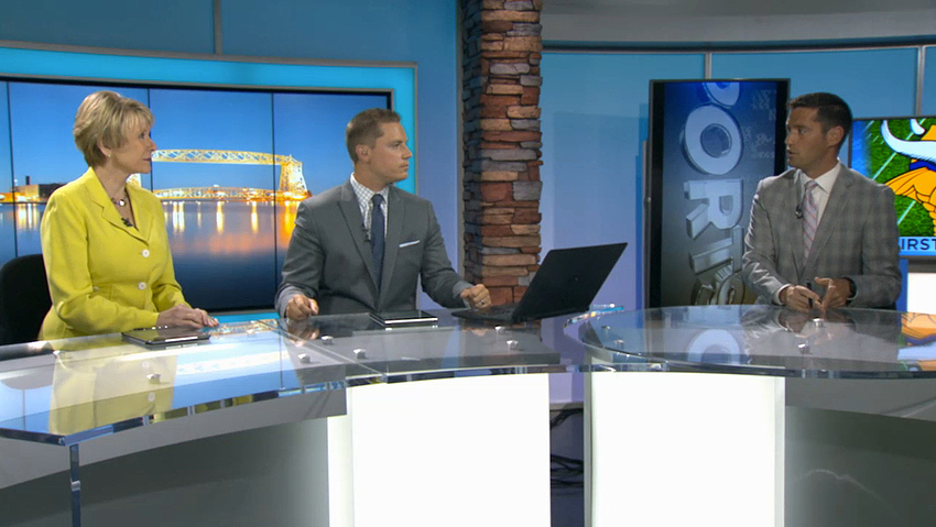 KBJR-TV Broadcast Set Design Gallery