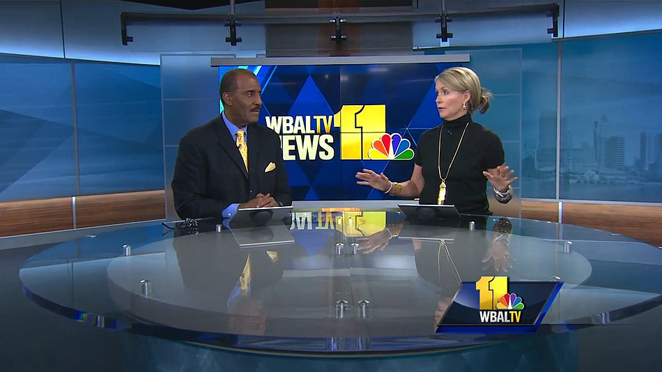 WBAL-TV Broadcast Set Design Gallery