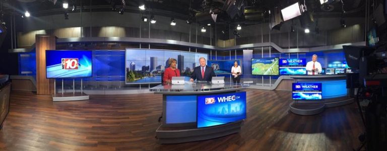 Rochester NBC debuts new technology rich studio - NewscastStudio