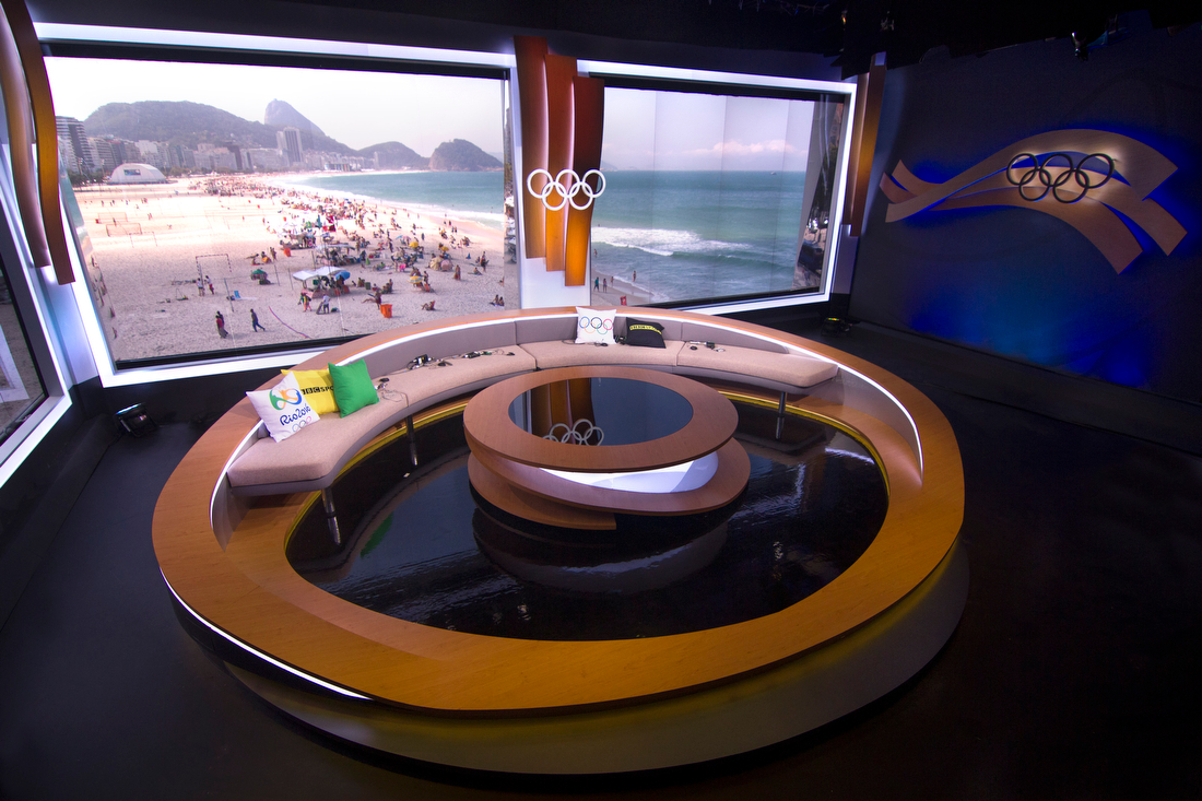 BBC Rio Olympics Broadcast Set Design Gallery