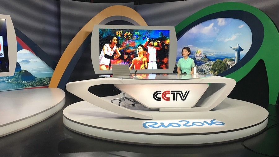 CCTV Rio Olympics Broadcast Set Design Gallery
