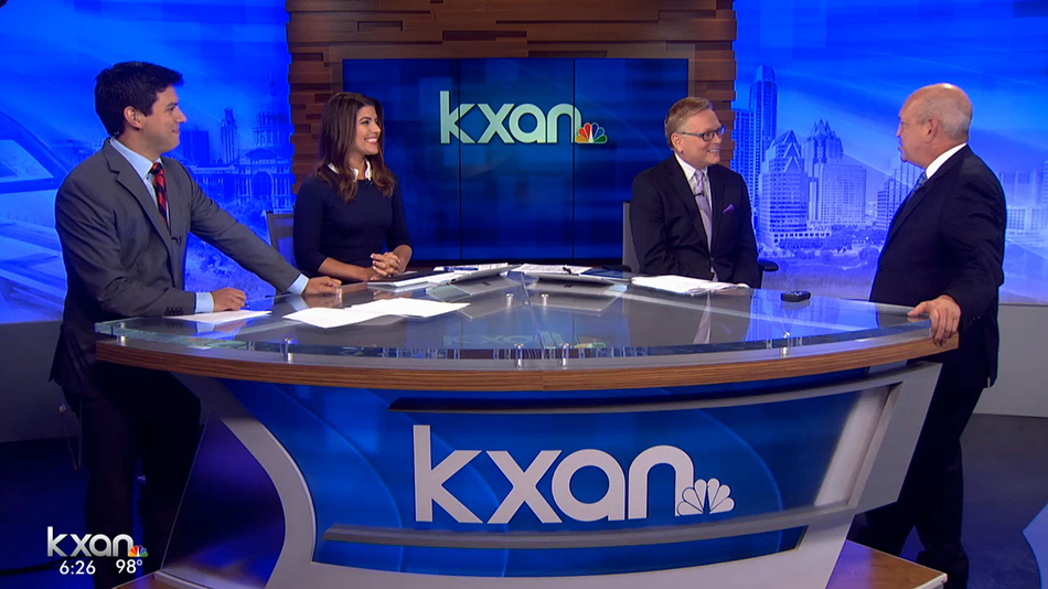 KXAN-TV Broadcast Set Design Gallery