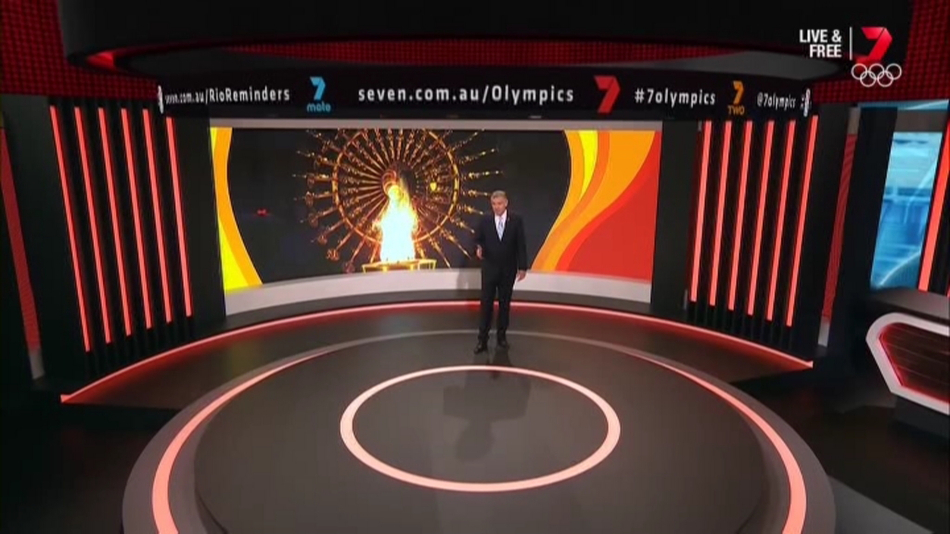 Seven Rio Olympics Broadcast Set Design Gallery