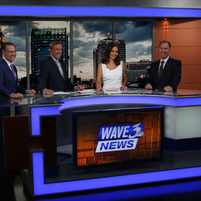 Louisville NBC brings warmth to new set design - NewscastStudio