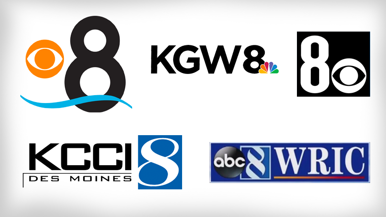 Your picks for Channel 8 TV station logo designs - NewscastStudio