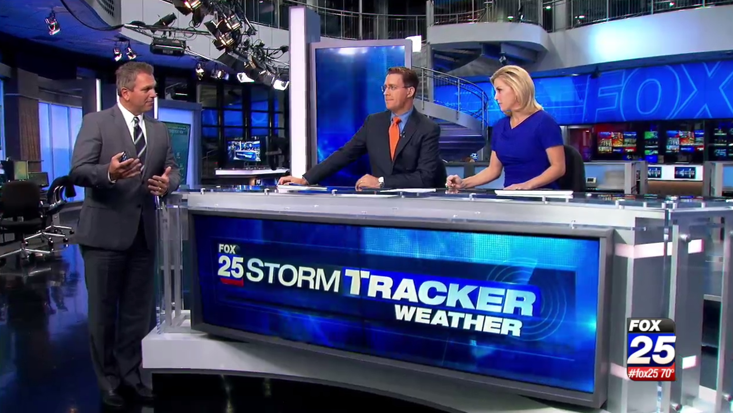 WFXT-TV Broadcast Set Design Gallery