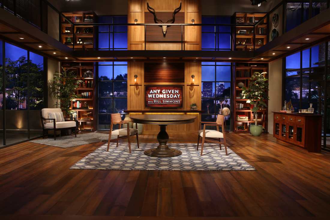 Any Given Wednesday Broadcast Set Design Gallery