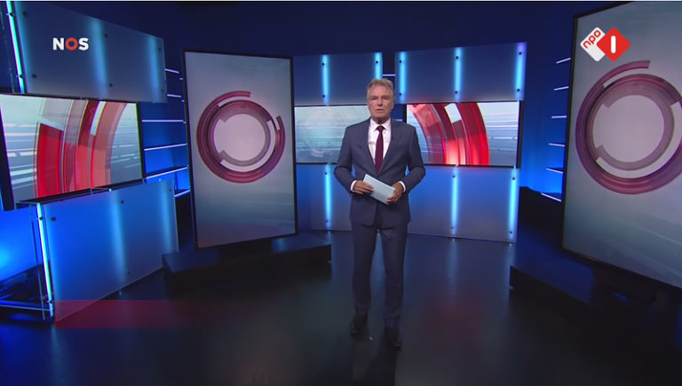 'NOS Journaal' moves to temporary studio as set upgraded - NewscastStudio