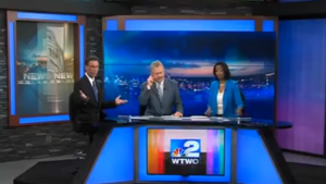 Indiana station debuts new home - NewscastStudio