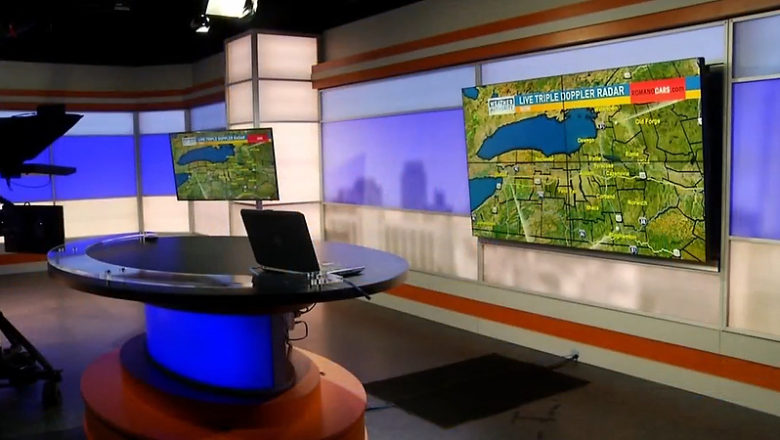 Syracuse NBC updates set design with bright redesign - NewscastStudio