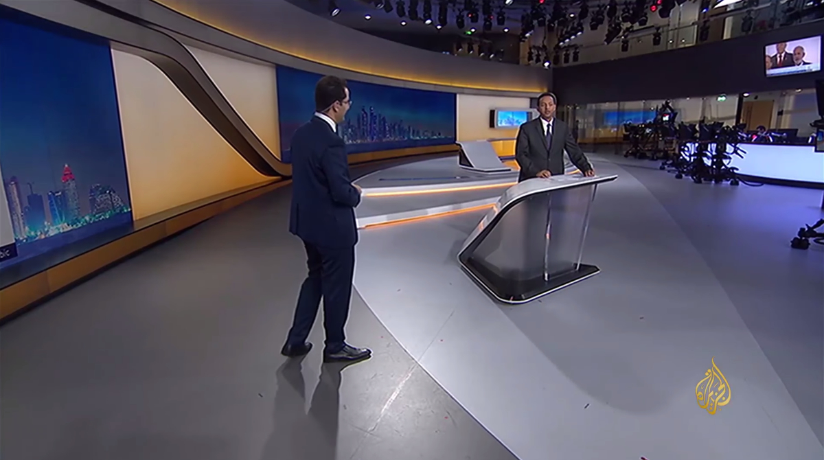 First look inside the new Al Jazeera broadcast center in Qatar ...