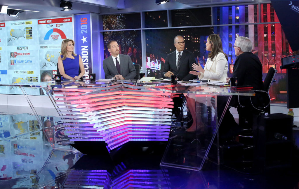 NBC expands 4th floor studio for election coverage - NewscastStudio