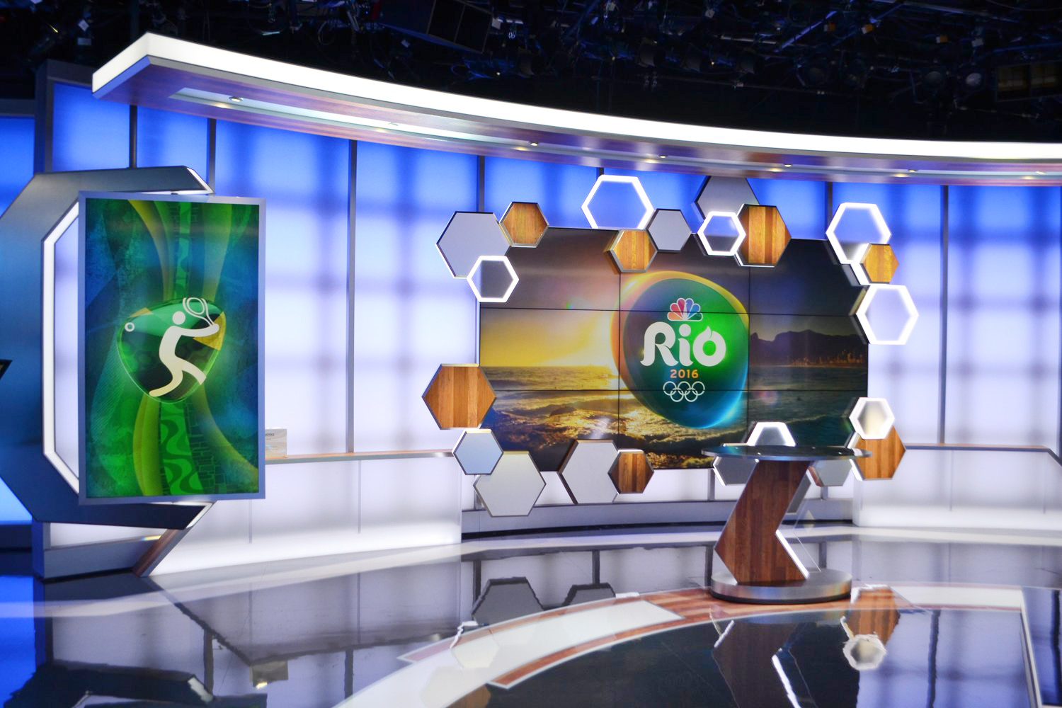 Telemundo Deportes Broadcast Set Design Gallery
