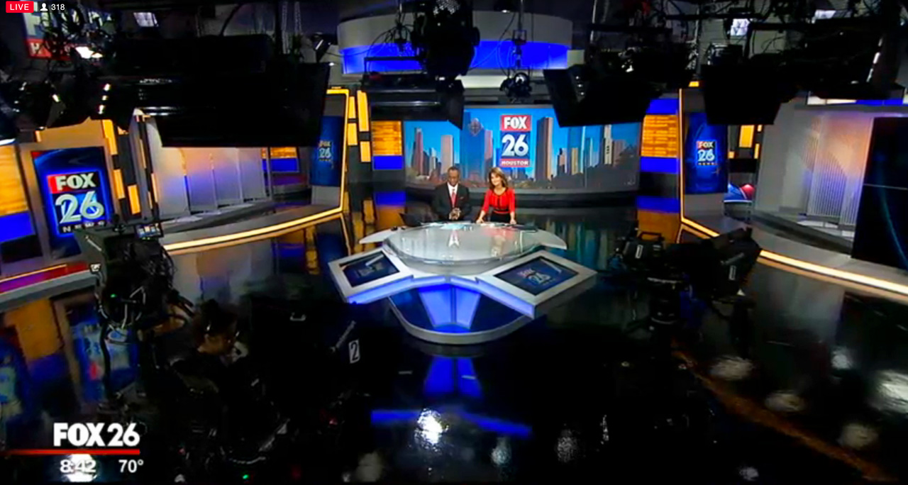 KRIV Broadcast Set Design Gallery