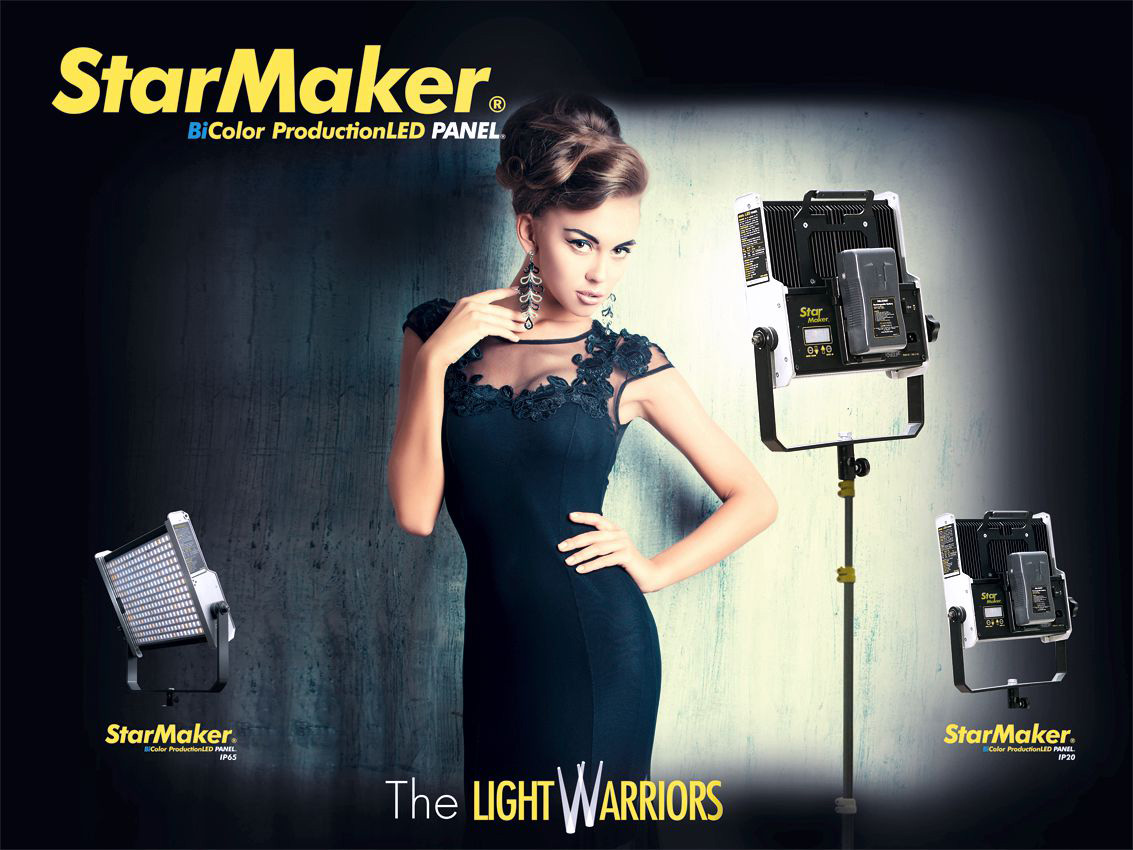 Fluotec releases StarMaker, portable LED light panel - NewscastStudio