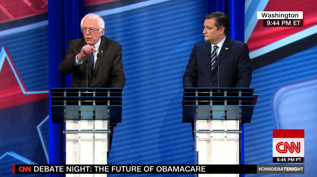 CNN hosts 'Debate Night' on healthcare - NewscastStudio