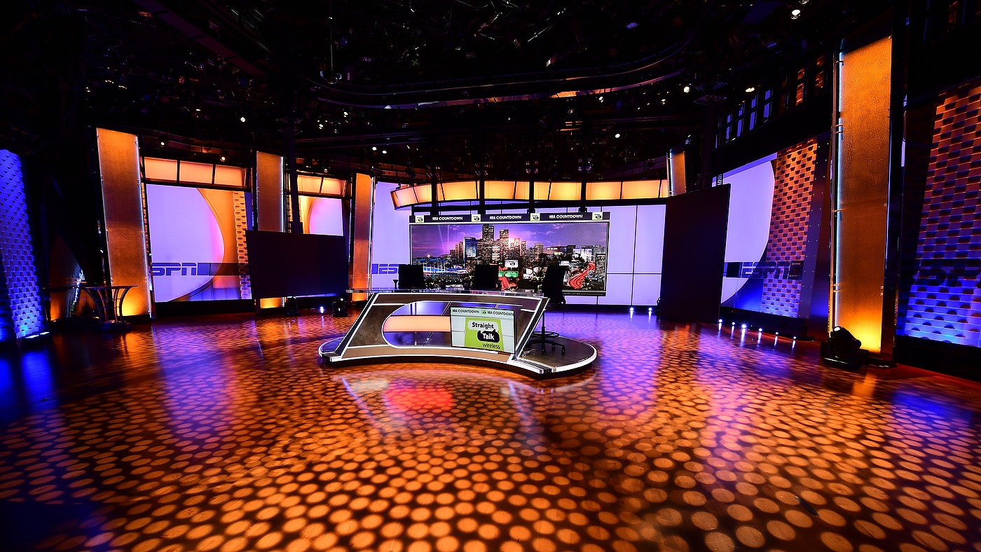 ESPN Studio H Broadcast Set Design Gallery