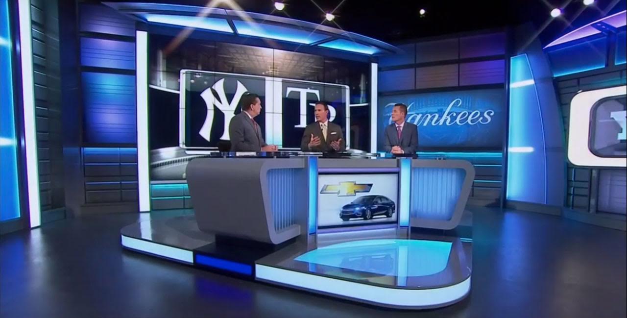 YES Network Broadcast Set Design Gallery