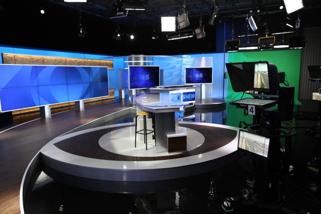 CBS Phoenix debuts light, airy and layered new look - NewscastStudio